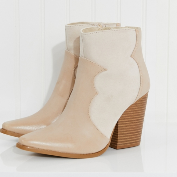 Qupid | Shoes | New Scalloped Cut Ankle Bootie Qupid | Poshmark